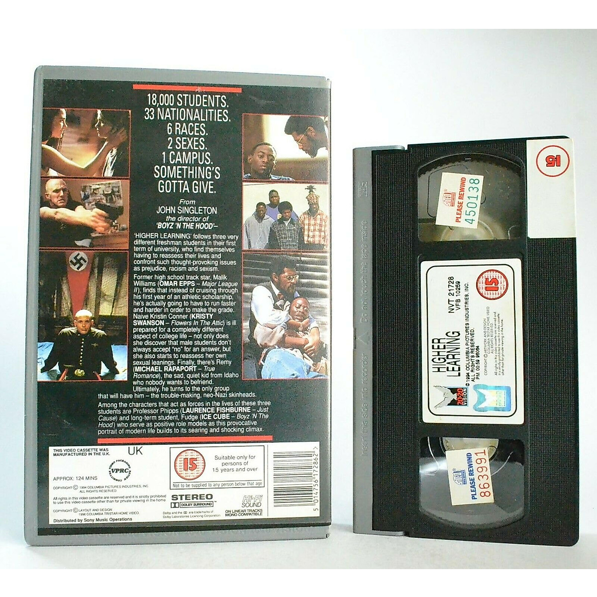 Higher Learning: Drama - Question The Knowledge - Large Box - Ex-Rental - VHS