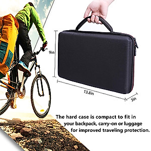 LTGEM DJ Controller Case for Hercules DJControl Inpulse 200 - Hard Storage Travel Protective Carrying Bag