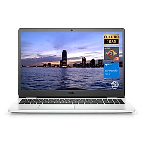 DELL 2022 Inspiron 3000 Laptop, 15.6" FHD Display, AMD Ryzen 3 3250U, 16GB RAM, 256GB PCIe SSD + 1TB HDD, Webcam, HDMI, WiFi, Bluetooth, FP Reader, Windows 10 Home, White