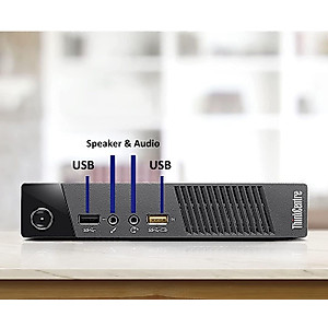 Lenovo ThinkCentre M73 Tiny Desktop Computer Mini PC, Intel Core i5-4570T up to 3.6GHz,8GB RAM,256GB SSD,WiFi Bluetooth,Wireless Keyboard and Mouse,Windows 10 Pro(Renewed)