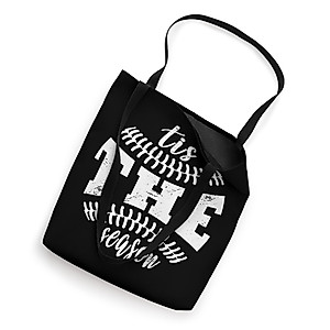 Tis The Season Baseball Player Coach Bat and Ball Sports Tote Bag