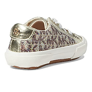 Michael Kors Baby Girl's Izetta Glitter (Toddler) Gold/Gold 7 Toddler M