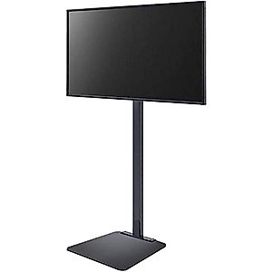 TV Brackets for Wall Mount Tall TV Stand for 65 Inch TV Corner Unit,Black Adjustable Heavy Duty Swivel Universal Floor Stands for for Plasma/LCD/LED OLED TVs