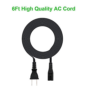 Powseed for LG Monitor Power Cord 19V DC Power Supply AC Adapter with 10FT Cable for LG Electronics 19'' 20'' 22'' 23'' 24'' 27'' LED LCD Monitor Widescreen LED LCD HD TV