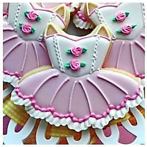 Tutu Ballet Dance Cookie Cutter 3.5" Made in USA by Ann Clark