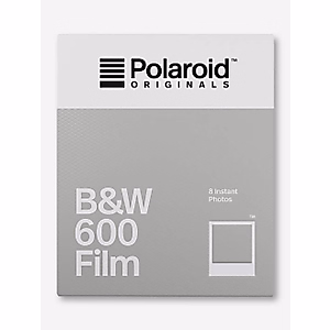 Polaroid Originals B&W 600 Instant Camera Film (8 Exposures) 5-Pack