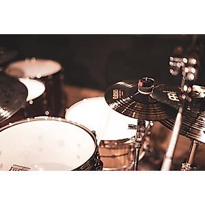 Meinl Cymbals Classics Custom Dark 8" Splash Cymbal for Drum Set — Made in Germany — B12 Bronze, 2-Year Warranty (CC8DAS)