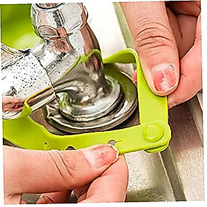 Pinicecore Kitchen Sink Sponge Holder Sink Holder Sponge Drain Rack 2 Bags Holes Tap Hanging Strainer Organizer for Brush Sponge Bathroom Holder Kitchen Holder Green