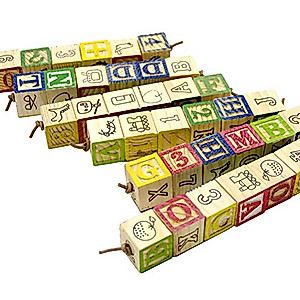 Pet Bird Supplies Parrot Chewing Block Toy Birds Grinding String Toy Parrot Tearing Block Birds Accessories Without Hooks Random Pattern