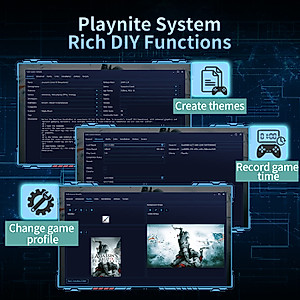 JFamiglia 206+ AAA PC-Games Built-in 5T External Hard Drive,Real-Time PC Gaming Like S-team Games/RPG/FPS/AVG,SATA 3 to USB 3.0,Plug & Play Video HDD for Windows 8.1/10,Up 6GB/s,Black(Hyper Base PN5)