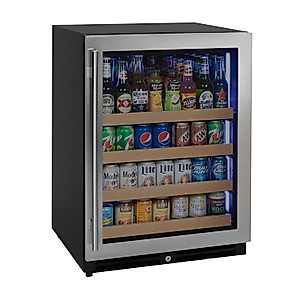 Allavino VSBC24L-SSR Beverage Center, Stainless Steel