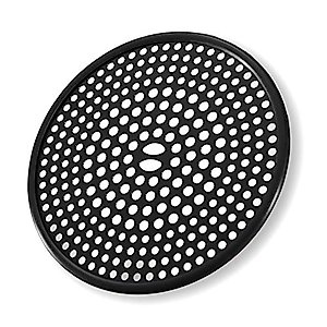 304 Stainless Steel Hair Catcher Shower Drain Cover with Silicone, Shower Stall Drain Strainer, Bathtub Hair Stopper, Bathroom Hair Trap Floor Drain Protector, Matte Black 4.33 Inches Round Flat
