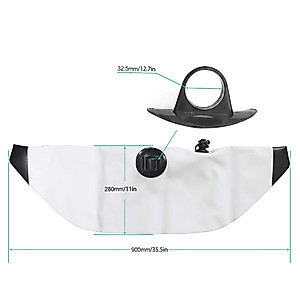 KUNPENG 2 Pieces Kayak Outrigger Stabilizer,Kayak Floating Barrels,Standing Stabilizer System,Water Kayak Floats Buoy