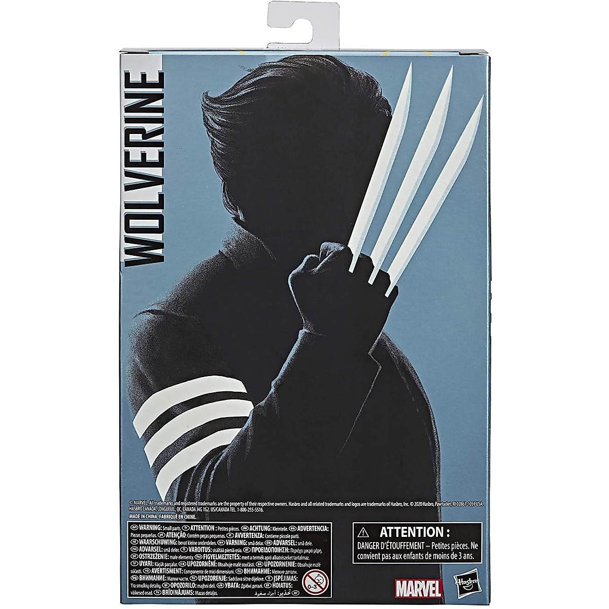 Marvel Hasbro Legends Series X-Men Wolverine 6-inch Collectible Action Figure Toy, Includes 3 Accessories, Ages 14 and Up, Brown