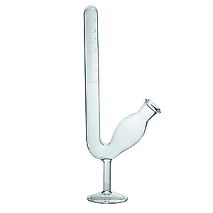 DADAKEWIN 50ml Fermentation Tube with Graduation and Bottom Borosilicate 3.3 Glass Fermentation Apparatus Lab Glasswares- Pack of 1 (Size : 50ml)