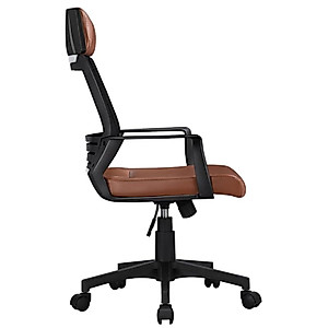 MARURY Big and Tall Office Chair, Adjustable Ergonomic Mesh Swivel Office Chair,360° Freely Rotatable Chair, Modern Soft Comfort Home Office Desk Chair