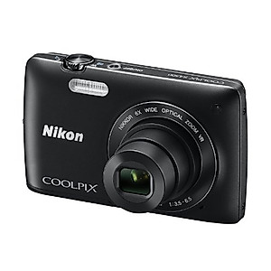 Nikon COOLPIX S4300 16 MP Digital Camera with 6x Zoom NIKKOR Glass Lens and 3-inch Touchscreen LCD (Black)