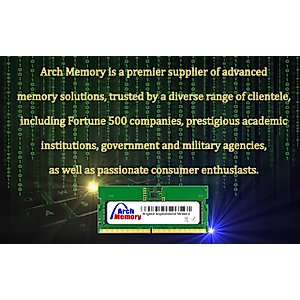 Arch Memory Replacement for D4RD-2666-16G 16GB 288-Pin DDR4 2666MHz ECC RDIMM RAM for Synology NAS Systems