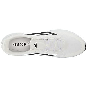 adidas Men's Supernova + Running Shoe, White/Core Black/Dash Grey, 6
