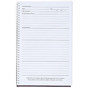 Bible Study Organizer & Notebook