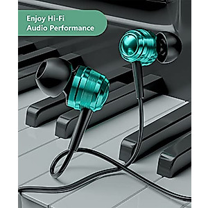 USB C Headphones, Wired Earbuds for iPhone 15 Plus, Samsung S23 Ultra S22 DAC Digital Earphones Stereo Audio in-Ear Headphones with Microphone for iPad 10th Samsung S21 A53 S20 Google Pixel 7 Pro