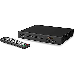 ONN Compact DVD/DVD-RW Player with Remote, 8.85"