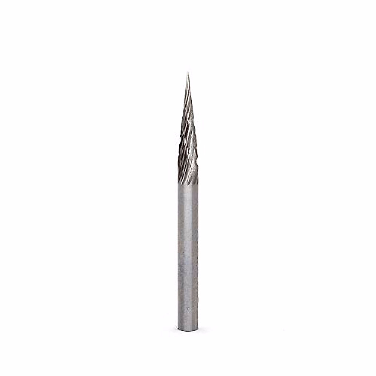 Carbide Burrs Set JESTUOUS 1/8 Shank Diameter Double Cut Tungsten Carbide Burs Rotary File Carving Grinding Bit for Die Grinder Rotary Drill Tool 20pcs