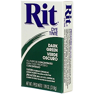 Rit Tint And Powder Dye(Dark Green) 1-Pack