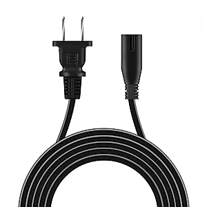 Marg AC Power Cord for Panasonic Home Theater Systems SC-BTT270 BTT268 Flat Figure 8