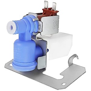 WR57X10033 Refrigerator Water Inlet Valve with Guard by Techecook - Fit for GE Hotpoint Kenmore Refrigerator - Replaces AP3189335 914151 SWR57X0090 SWR57X0093