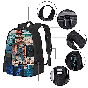 Cute Stitch Backpacks Cartoon Daypack Laptop Bag For Man Women Unisex College Office Picnic Travel Backpack