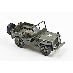 Jeep Willys U.S.A. Army Green 1/32 Diecast Model Car by New Ray