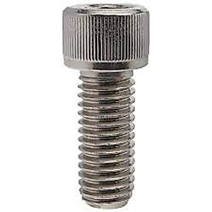 1/4"-20 x 1/4" Socket Head Cap Screw, Allen Socket Drive, 18-8 Stainless Steel, Full Thread, Quantity 25 - by Fastener Depot, LLC
