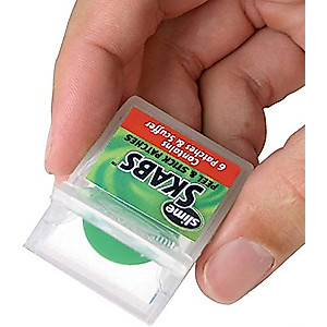 Slime 20040 SKABS Pre-Glued 1-Inch, 6 Patches