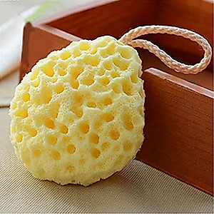 INGVY Dry Brushing Body Brush Bath Brushes Shower Exfoliating Bath Sponge Massage Body Cleaning Scrubber Best Bath Care (Color : Green)