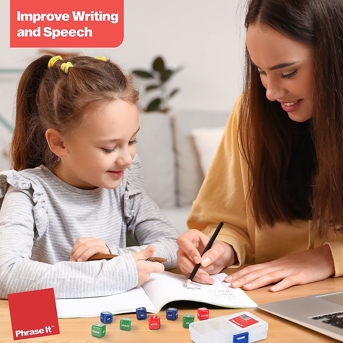 Phrase It ESL English Grammar Dice Game for Teachers and Students