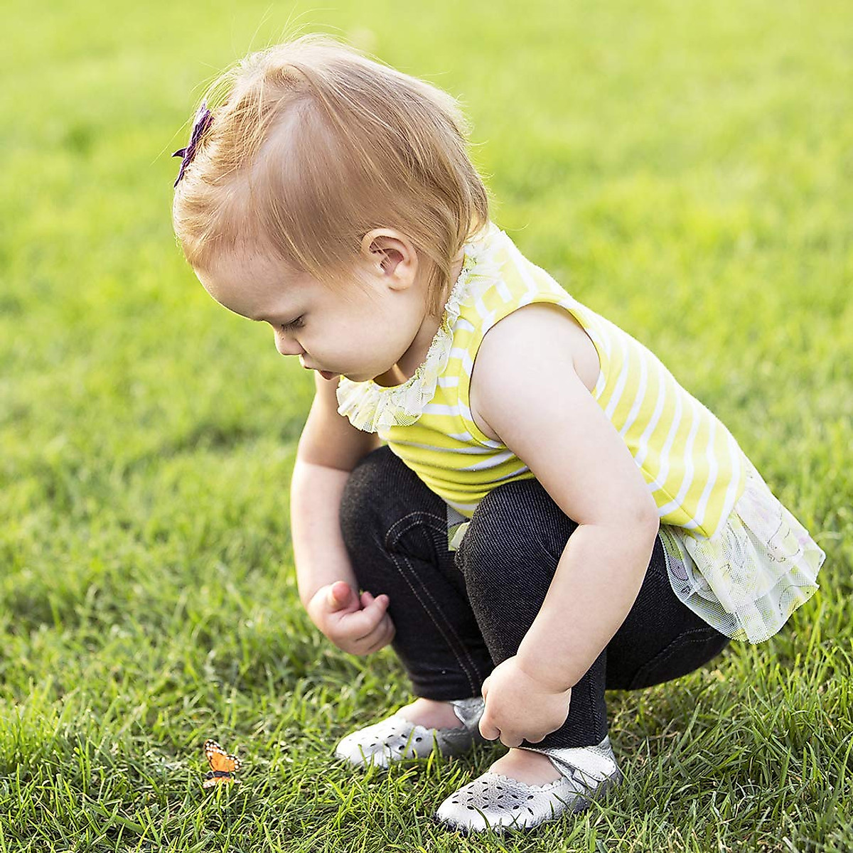 pediped Katelyn Originals Mary Jane (Infant/Toddler),Pearl Pink,Medium (12-18 Months)