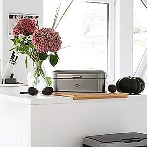 Wesco Grandy Bread bin, Matte White