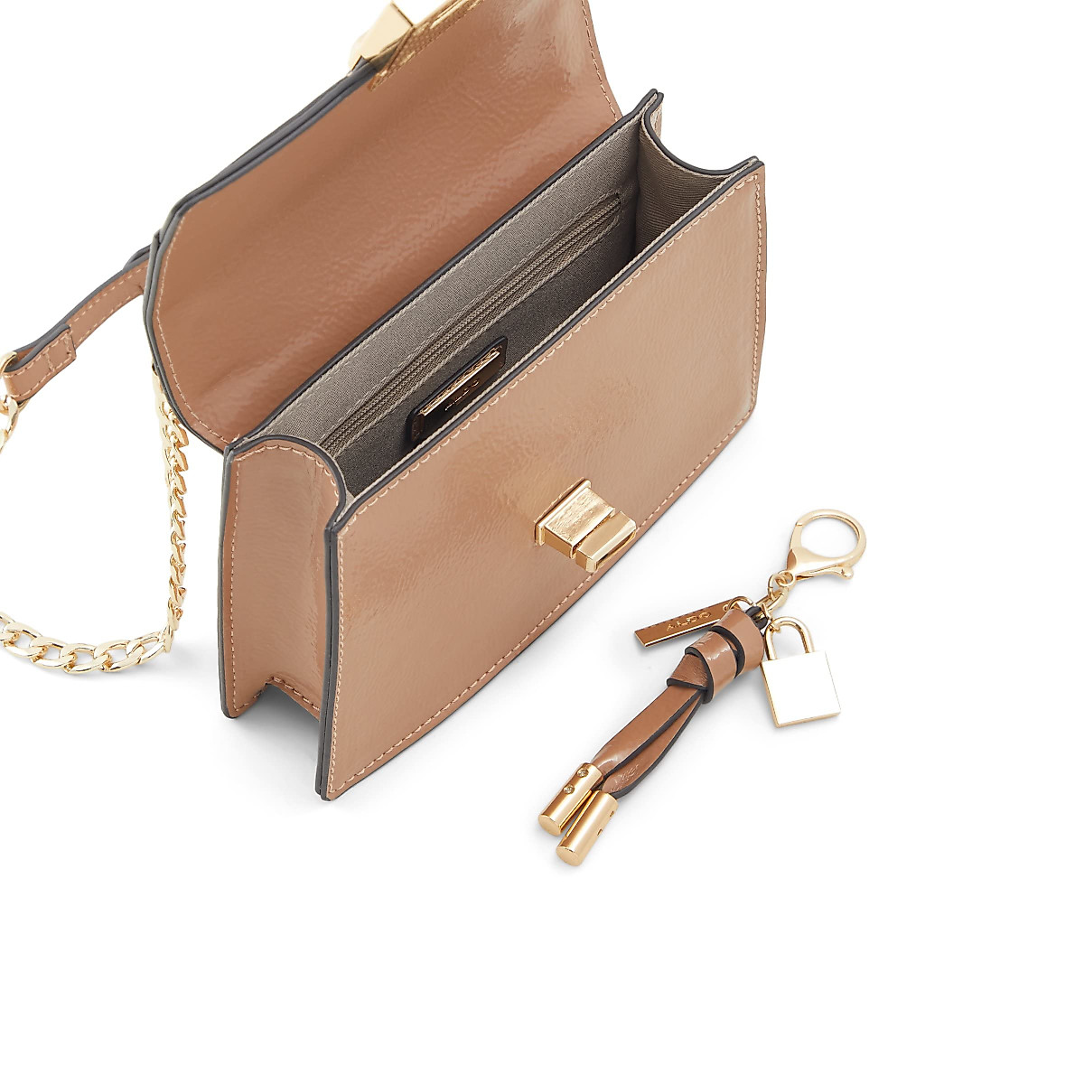 ALDO Women's Giasa Crossbody Bag, Medium Beige