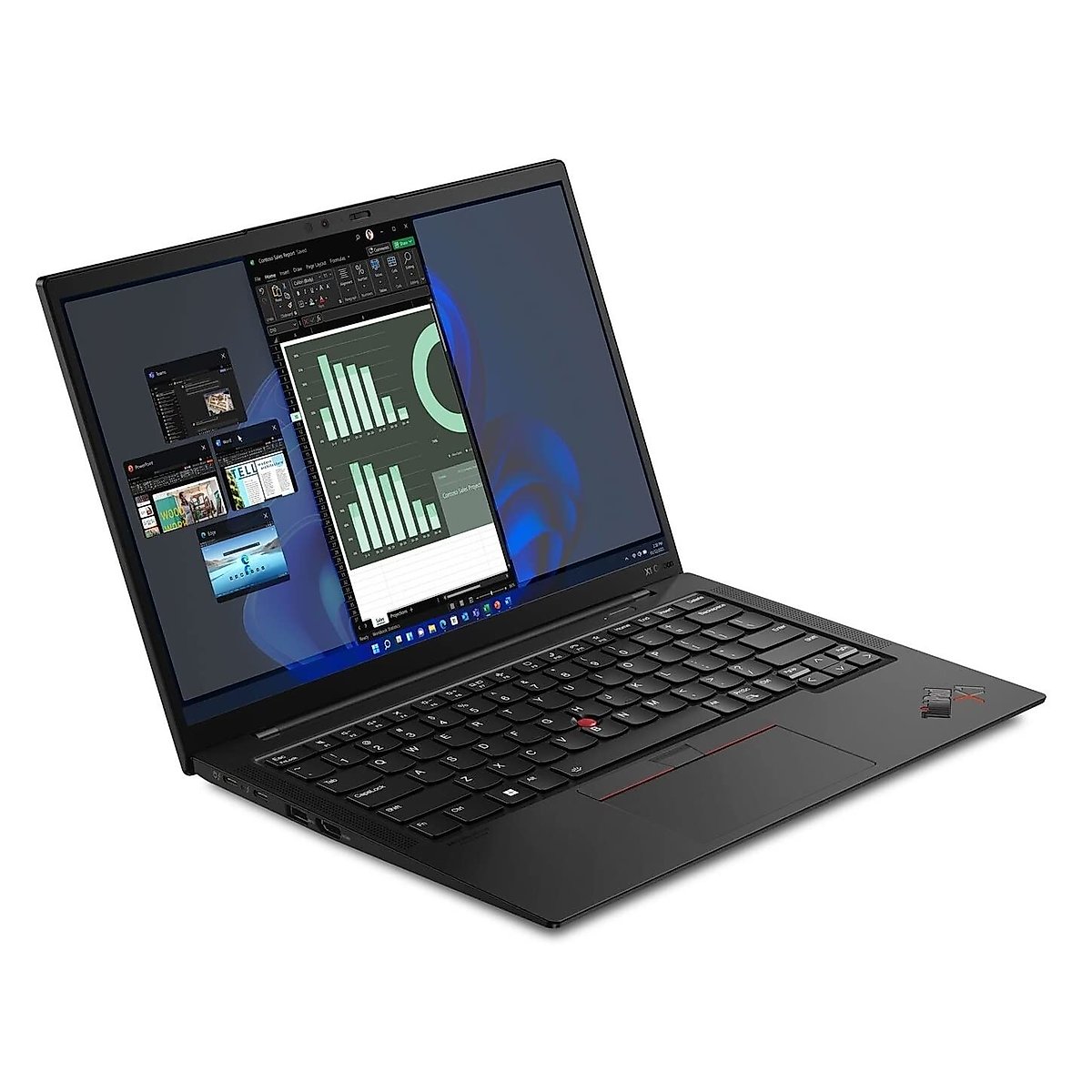 Lenovo Gen 10 ThinkPad X1 Carbon with Intel Core i5-1240P Processor, 14" WUXGA 400nits Anti-Glare Non-Touch Display, 16GB RAM, 512GB SSD, Backlit Keyboard, Fingerprint Reader, and Win11 Pro