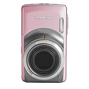 Olympus Stylus 7010 12MP Digital Camera with 7x Dual Image Stabilized Zoom and 2.7 inch LCD (Pink)