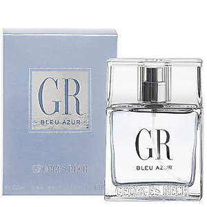 Georges Rech Bleu Azur Eau de Toilette Spray for Men, 3.3 Ounce