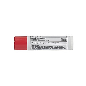 Quantum Health SuperLysine+ Lip Sunscreen Coldstick|Strawberry|Herbal Lip Balm|Soothes, Moisturizes, and Protects Lips from the Sun|SPF 21|0.17 Ounce Stick