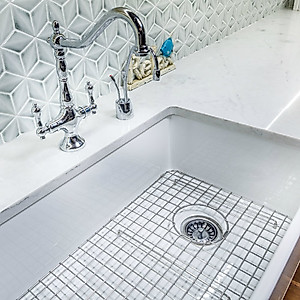 Fine Fixtures GFC3018SU Stainless steel Kitchen Sink Bottom Grid - 30 Inch Bowl. (26" 3/4 x 15" 3/4)