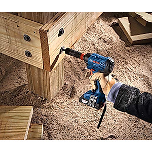 BOSCH GDX18V-1600B12 18V 1/4 In. and 1/2 In. Two-In-One Bit/Socket Impact Driver Kit