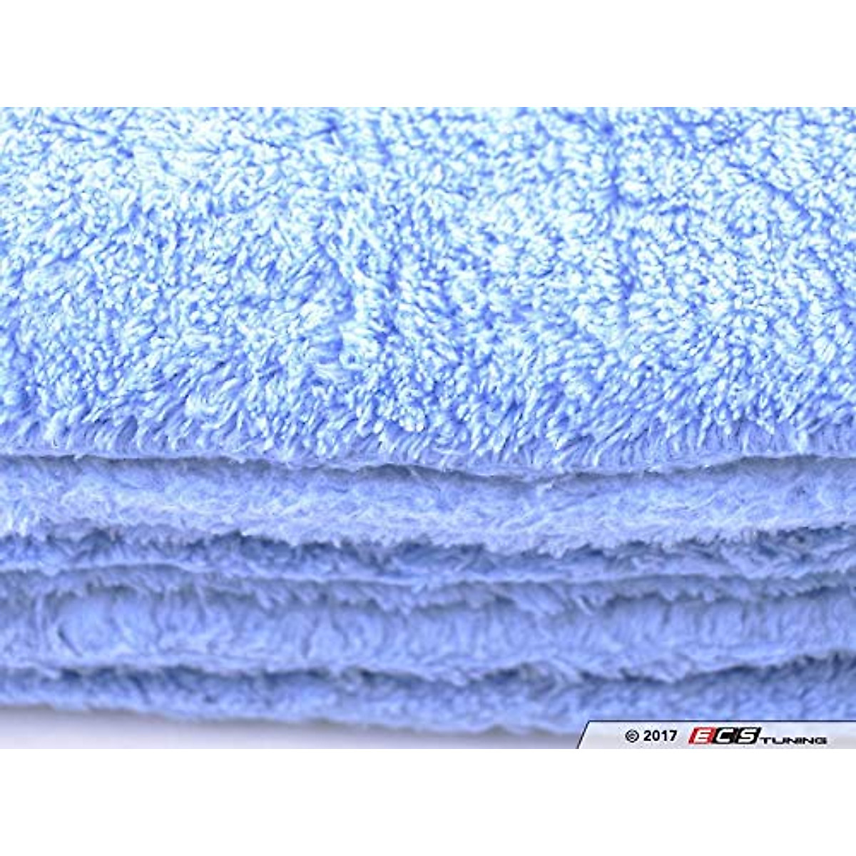 Chemical Guys MIC35003 Happy Ending Edgeless Microfiber Towel, Blue (16 in. x 16 in.) (Pack of 3)