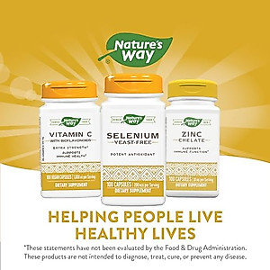 Nature's Way Selenium 200 mcg; L-selenomethionine; 100 capsules