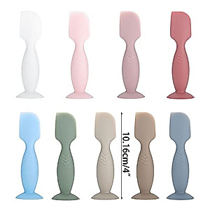SARDFXUL Baby Diaper Cream Brush Diaper Cream Spatula Applicator Multi-Purpose Soft Silicone Butt Applicator for Silicone Gel Applicator Applicator