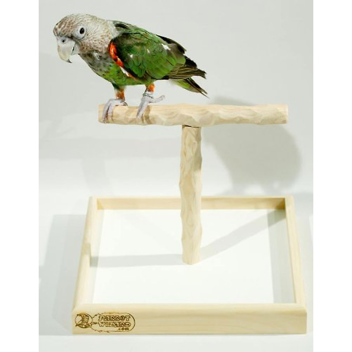 Deluxe Tabletop NU Perch - Parrot T Perch Stand