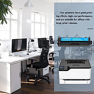 Bey C3210C0 C3210M0 C3210Y0 Compatible Remanufactured Toner Cartridge Replacement for Lexmark MC3224adwe MC3224i MC3326adwe MC3426i MC3224dwe MC3326i MC3426adw C3224dw C3326dw C3426dw (1C+1M+1Y)